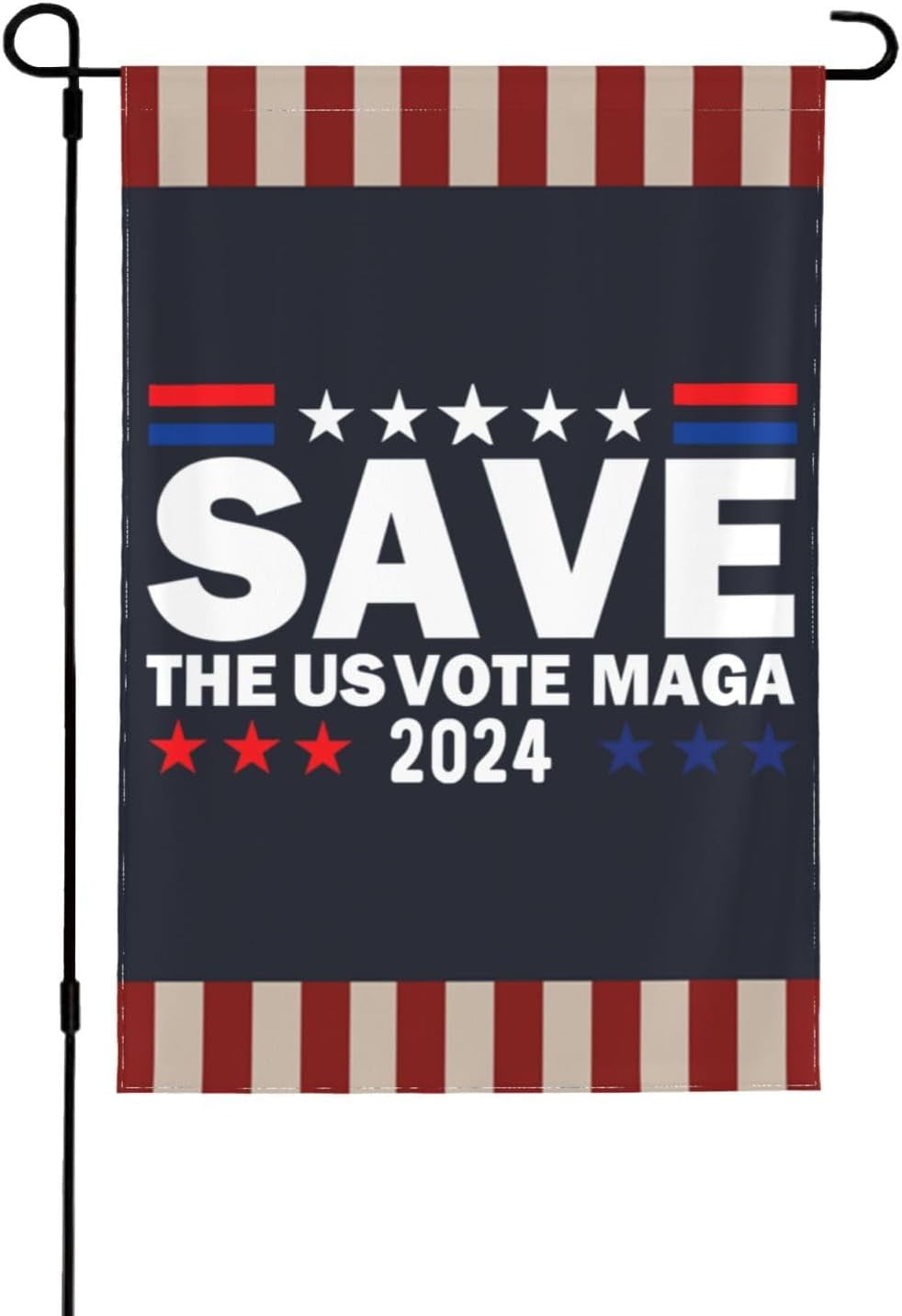 Save The Us Vote Maga 2024 Flags Save The Us Vote Maga 2024 Garden Flag ...