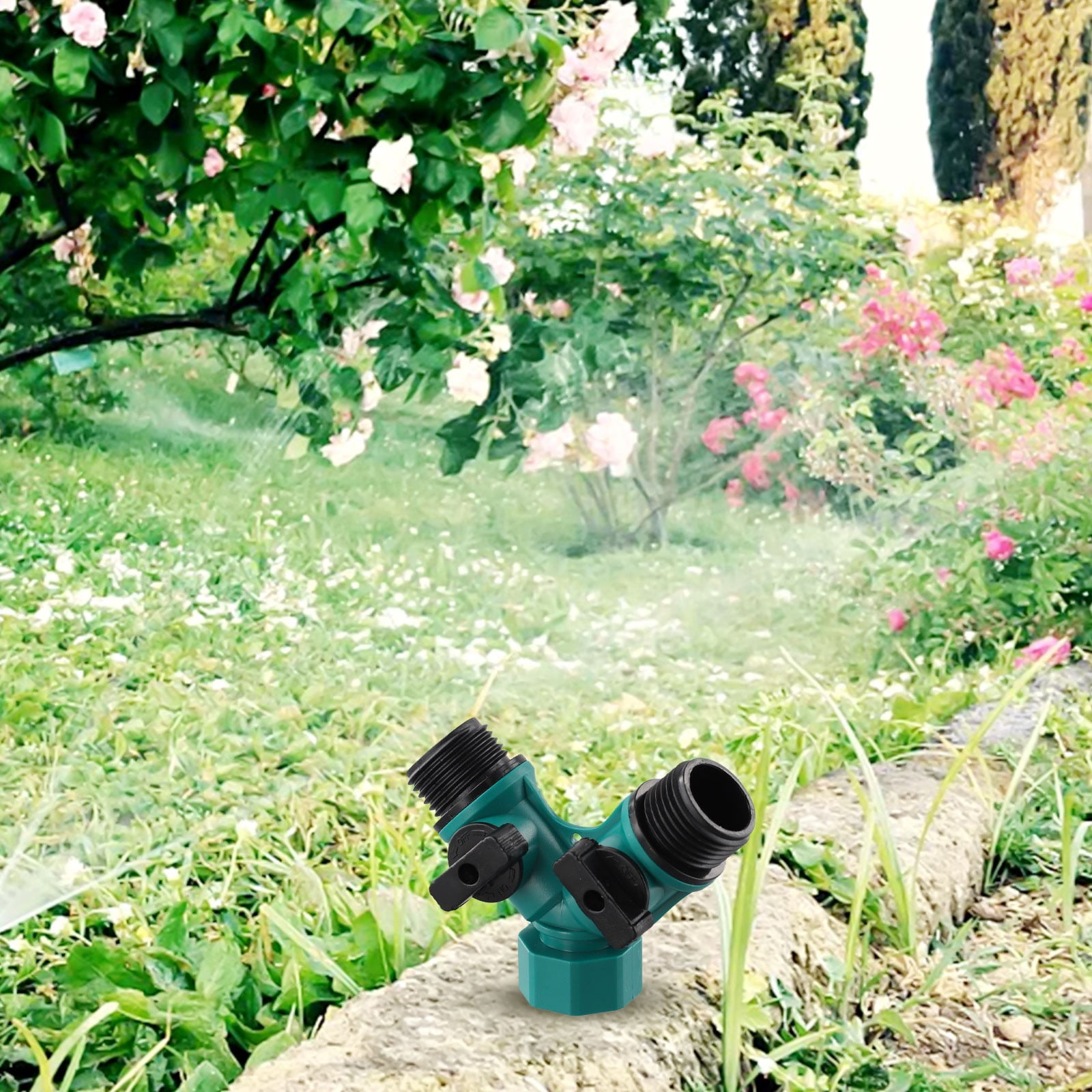 Save Time and Effort in Gardening 2 Way Garden Hose Splitter, YType ...