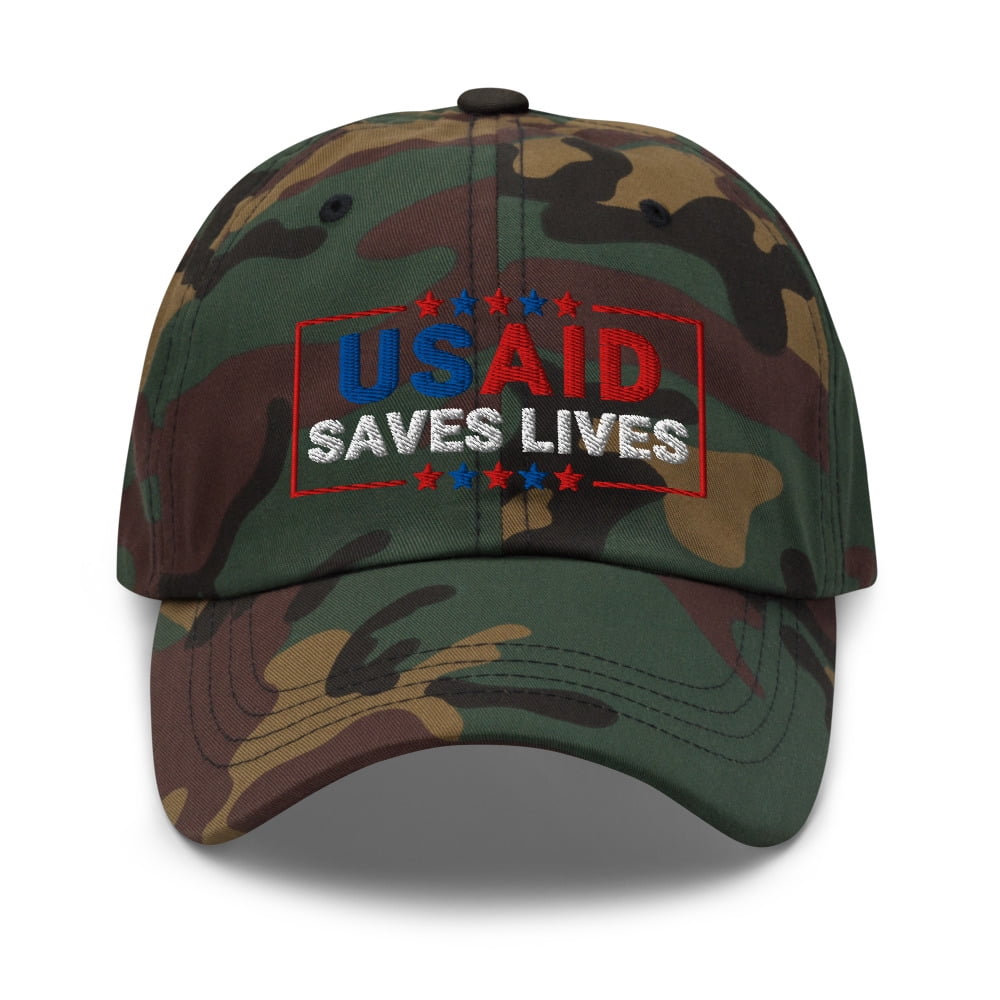 Save USAID Save Lives NGOs Embroidered Dad Hat, USAID US Agency ...