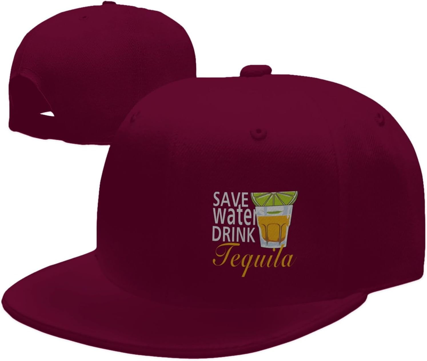Save Water Drink Tequila Hat Fashion Trucker Hat Flat Brim Baseball Caps - Walmart.com