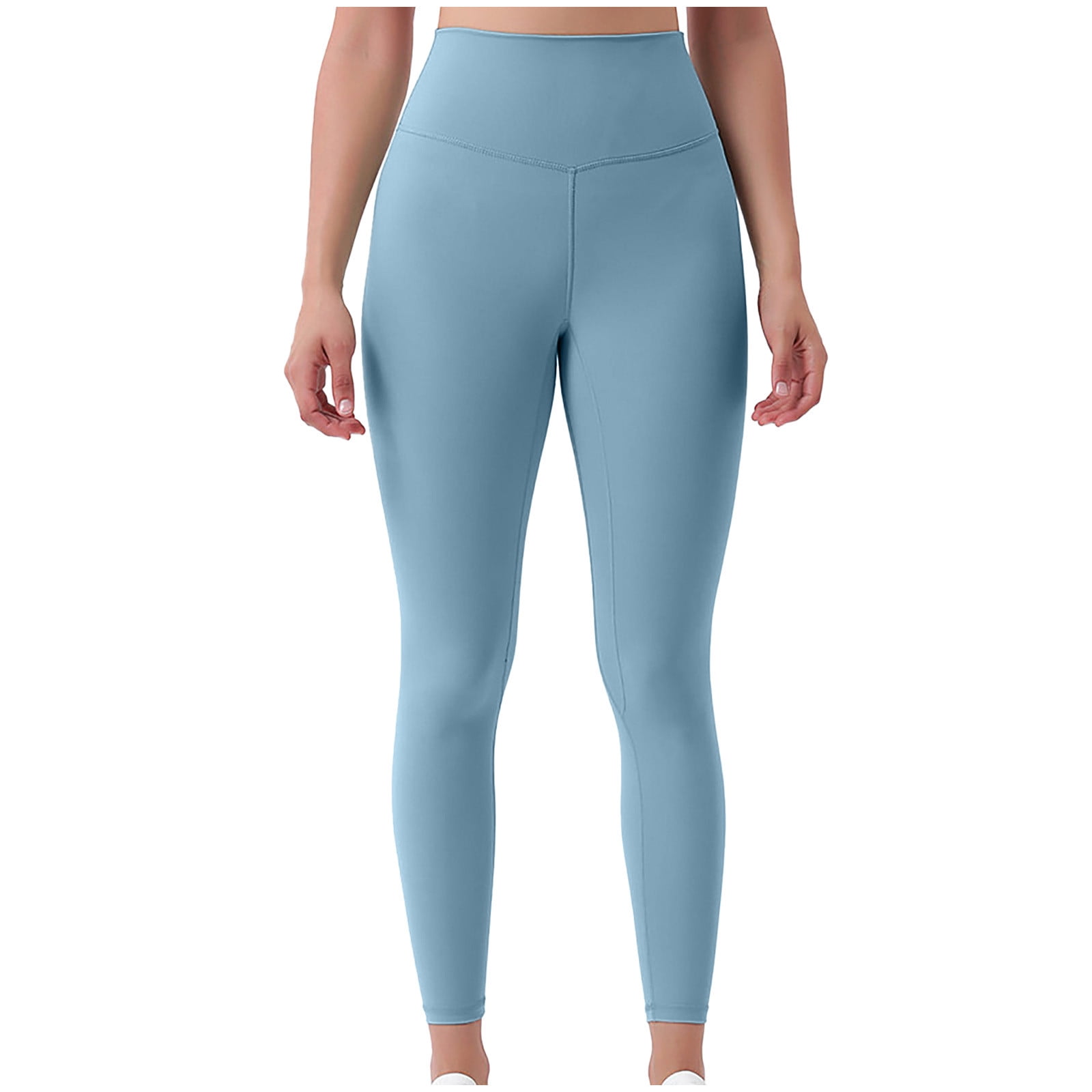 Save for Summer AXXD Blue Workout Leggings Women Butt Lifting High ...