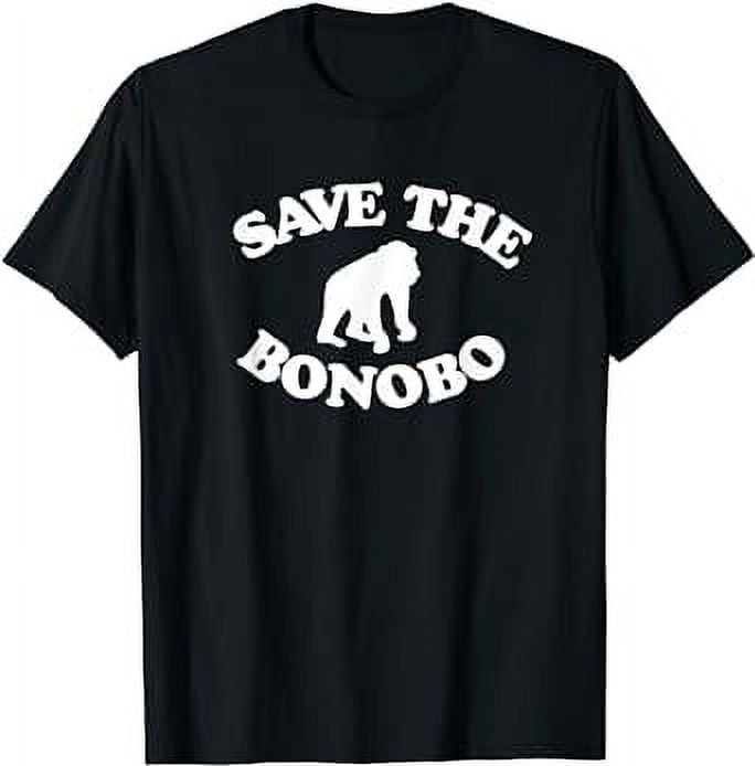 Save the Bonobo | Wildlife Preservationist T-shirt - Walmart.com