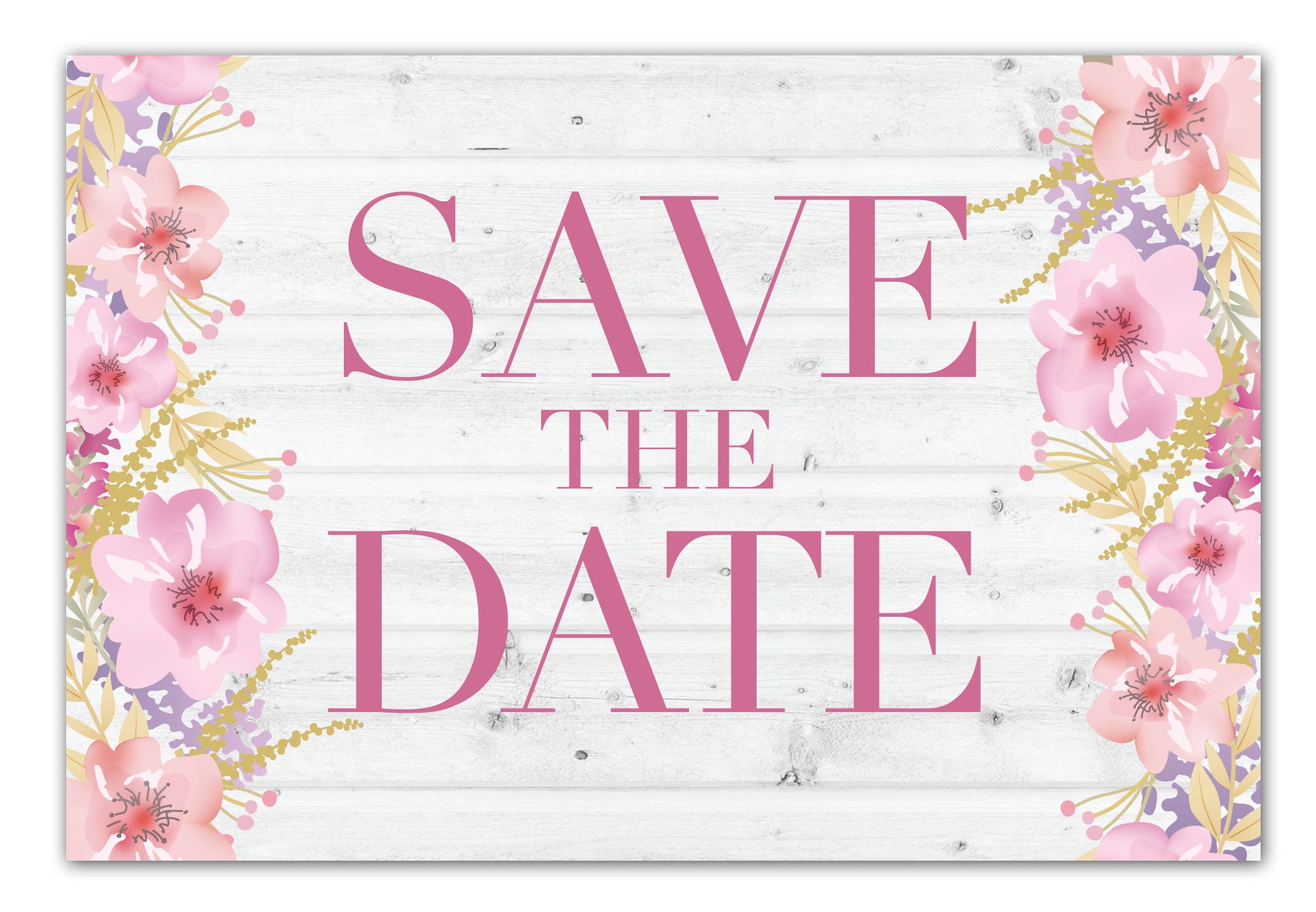 Save the Date Announcement Cards 46 inches, 40 Postcards B17081 ...