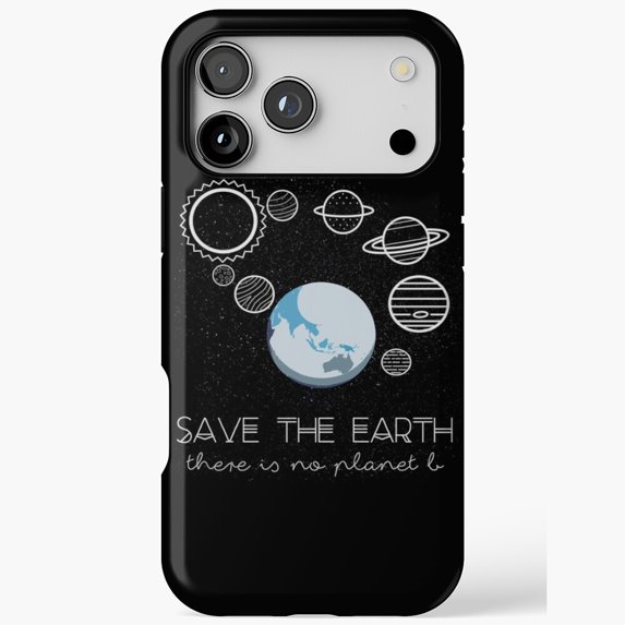 Save the Earth Funny Cosmic Quote Design Phone Case for iPhone 11 ...