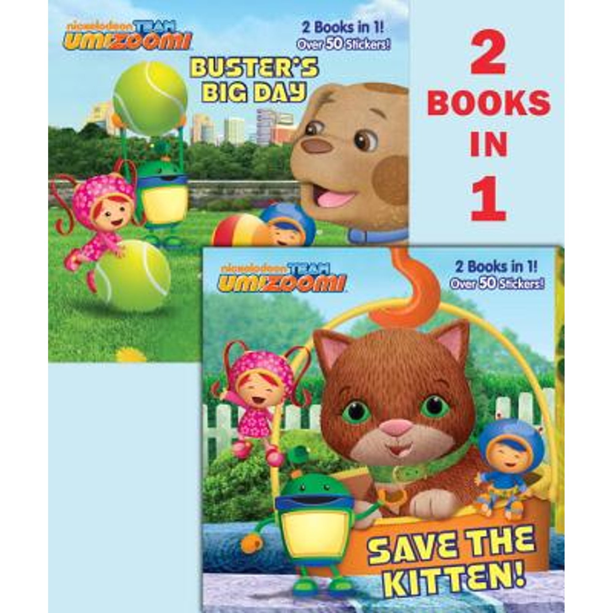 Pre-Owned Save the Kitten!/Busters Big Day Team Umizoomi Pictureback R ...