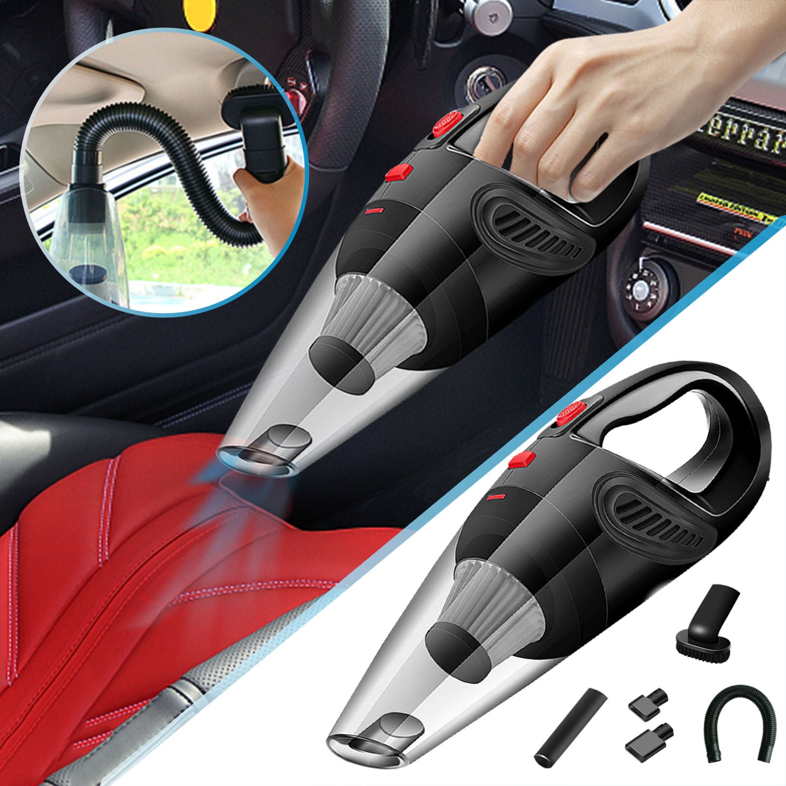 Save up to 50% Skegnu Vehicle Mounted Vacuum Cleaner Portable Wired ...