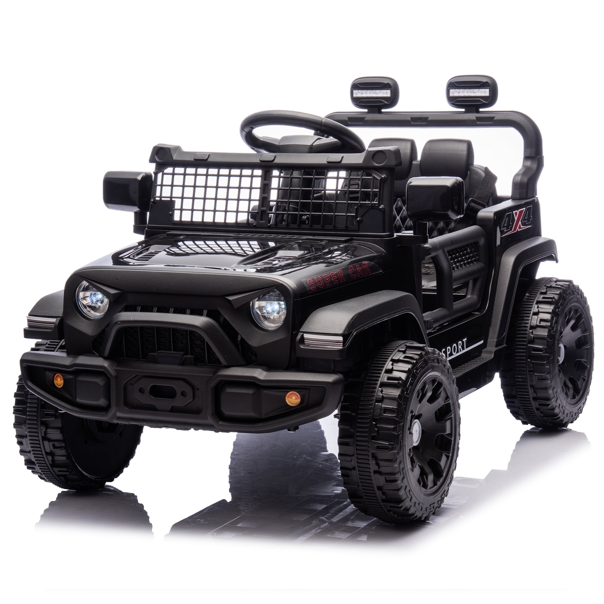 SaveJoy 24Volt ride on Toys, 2 Seater ride on car for big kids with ...