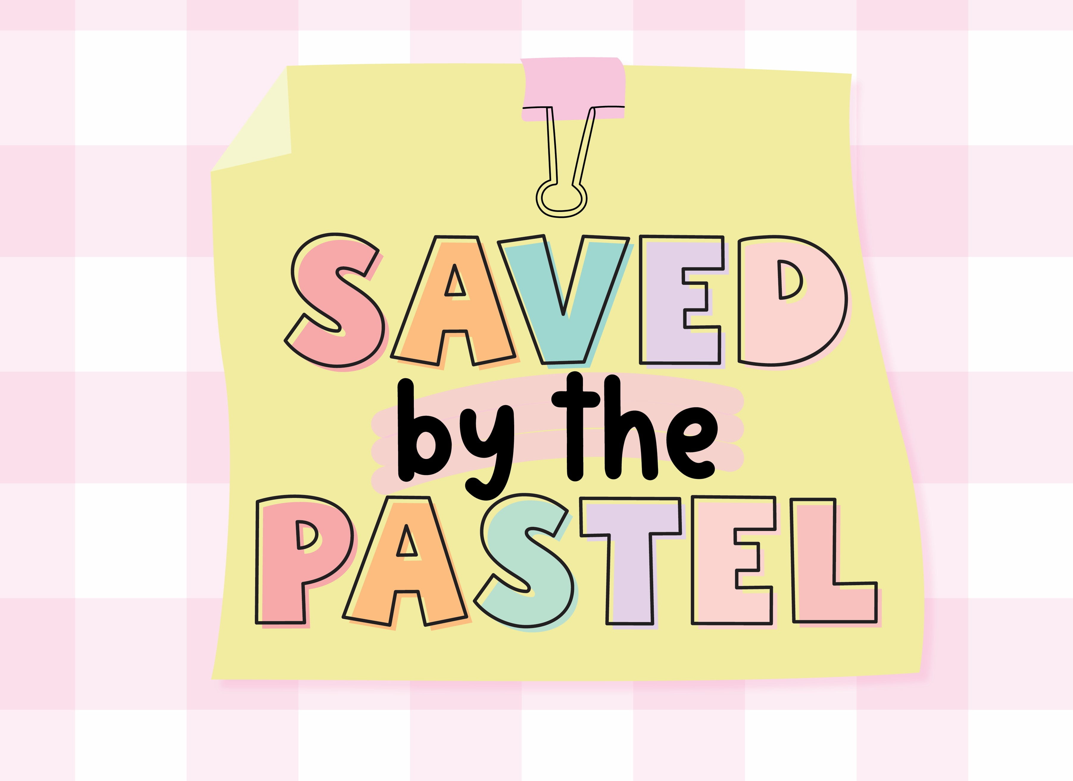 Saved By The Pastel | Classroom Decor Bundle | Schoolgirl Style ...