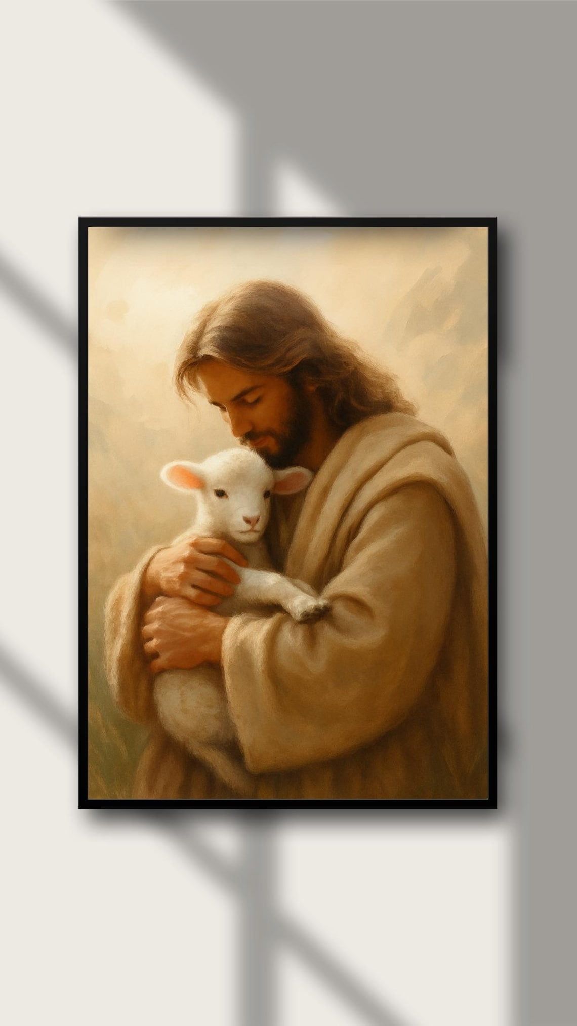 He Saved The One, Jesus And Lamb Art, Good Shepherd, Leave The 99 ...