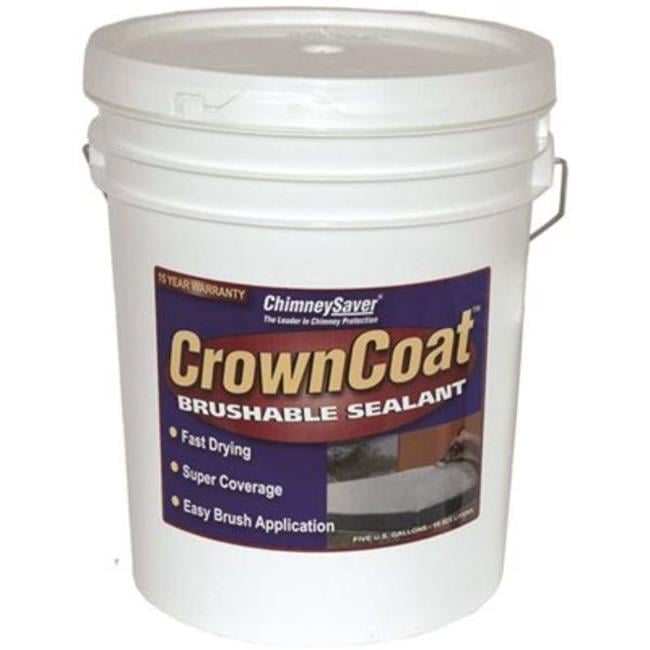 Saver Systems 5 gal Crowncoat Brushable Gray Sealant - Buff Gray ...
