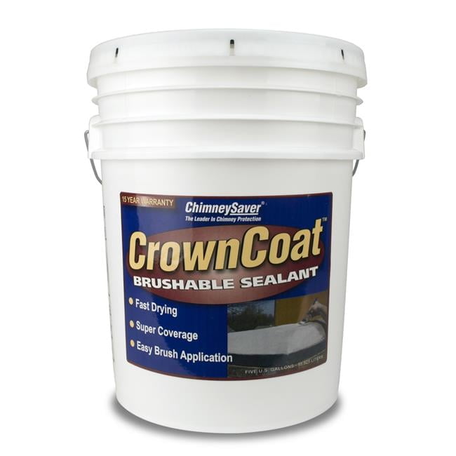 Saversystems 750408BG 2 gal Crowncoat Brushable Sealant, Buff Gray ...
