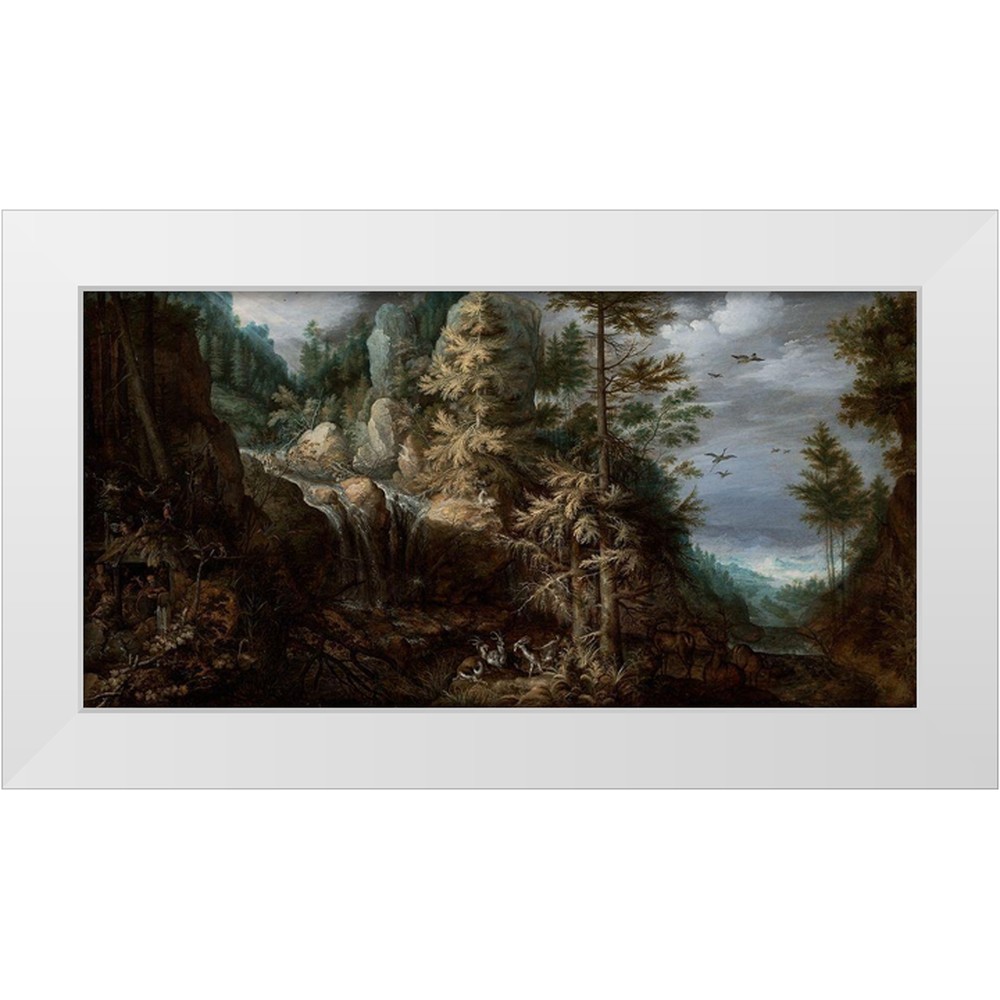 Savery, Roelandt 14x9 White Modern Wood Framed Museum Art Print Titled ...