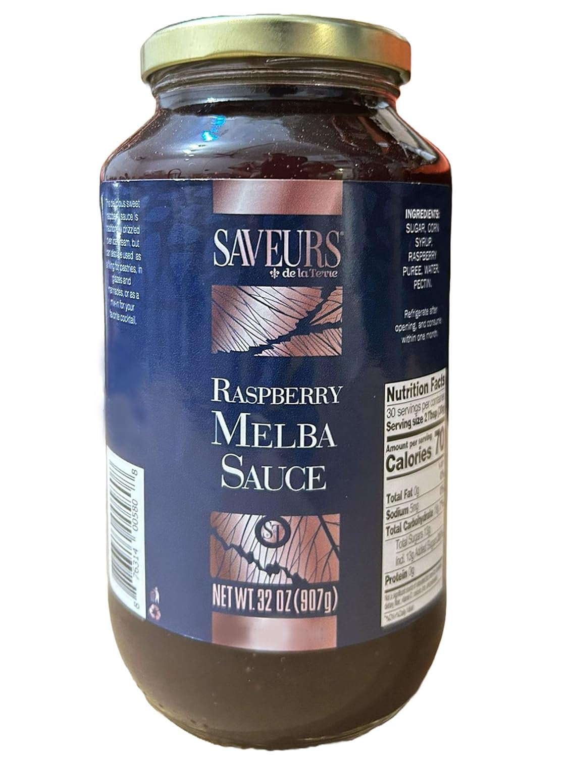 Saveurs Raspberry Melba Sauce 32 oz. - Walmart.com