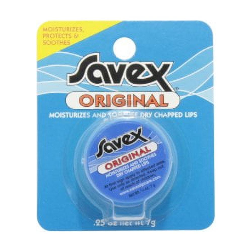 Savex Lip Balm Original (Jar) .25 Oz HSA/FSA Eligible - Walmart.com