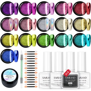 Whats Up Nails Fire Red Chrome Powder for Mirror Nails - Walmart.com