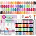 Saviland 49Pcs Dip Powder Nail Kit - Easy Complete Starter Salon Set ...