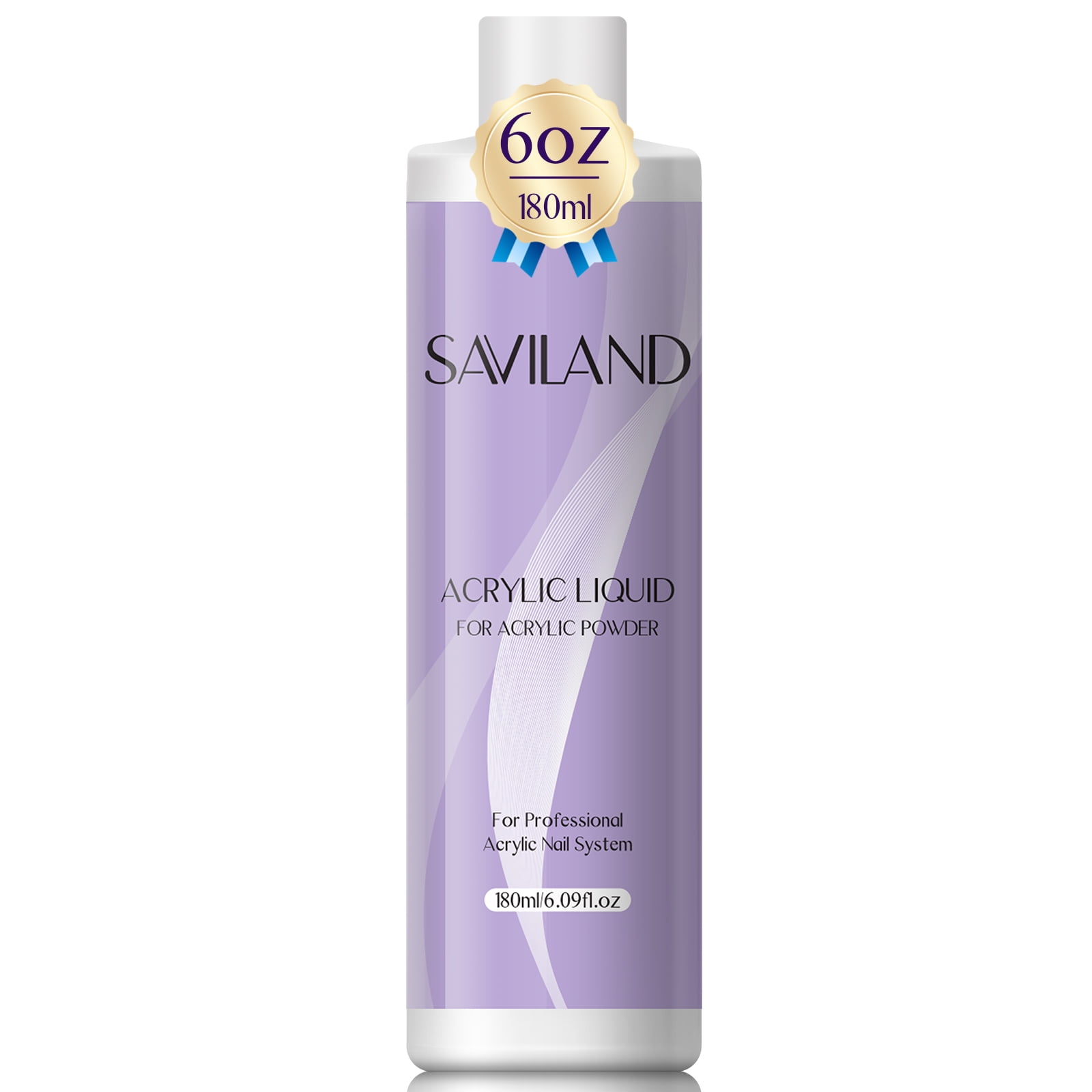 Saviland Low Odor Acrylic Liquid in Big Bottle - 180ML Professional Non ...