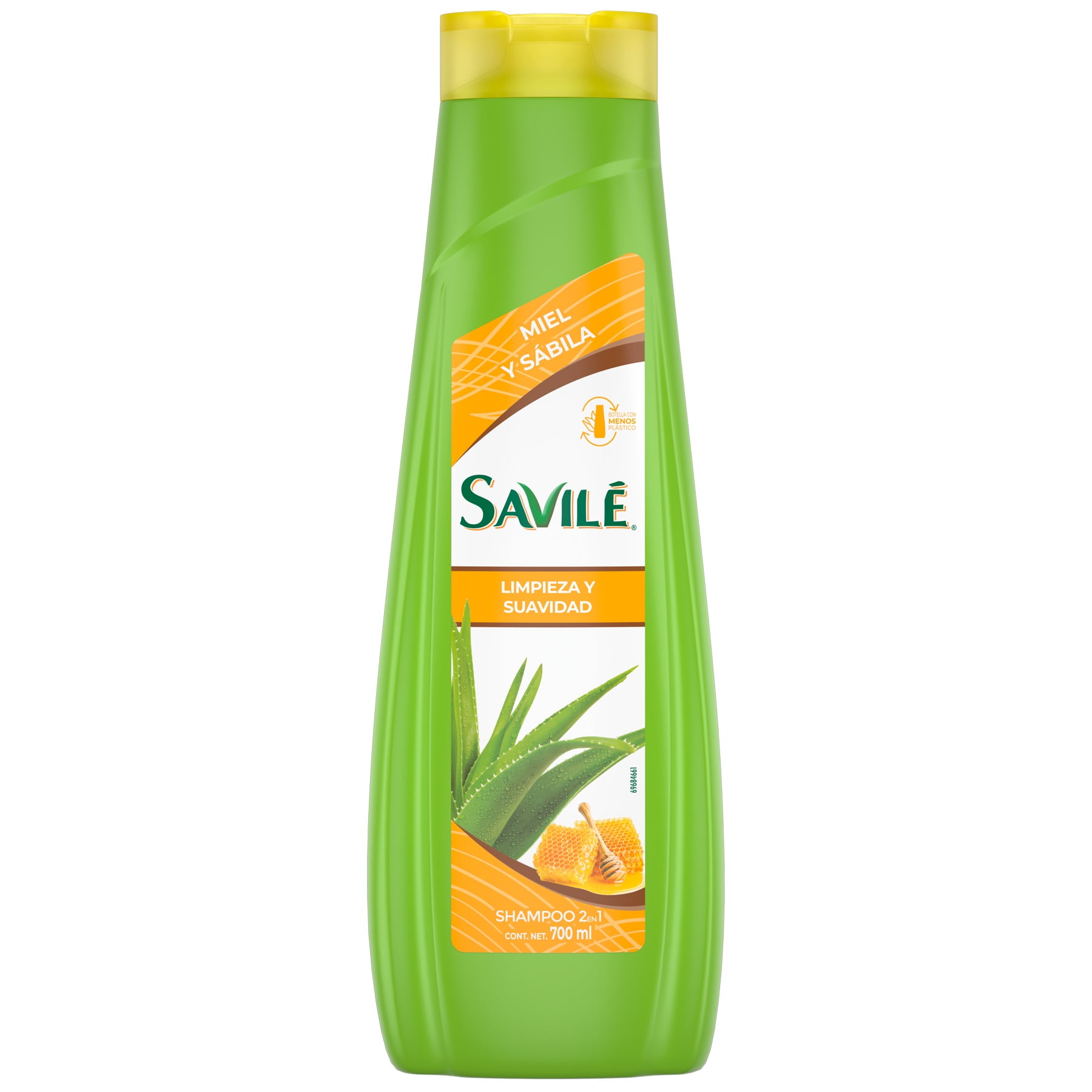 Savile 2 in 1 Shampoo Honey & Aloe Vera for All Hair Types 23.7 oz (700 ...