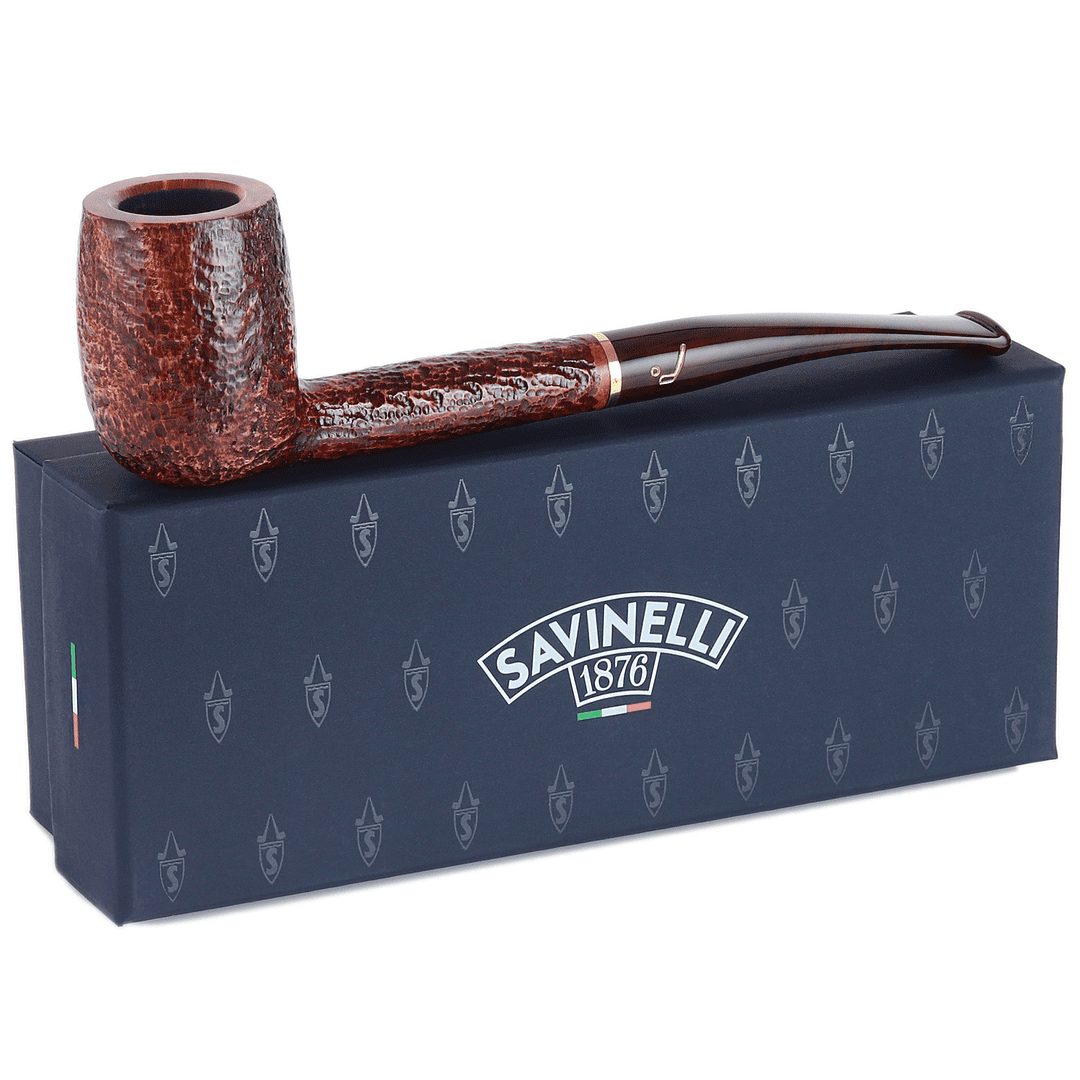 Savinelli Bing's Italian Briar Pipe, Billiard Style Golf Inspired With ...