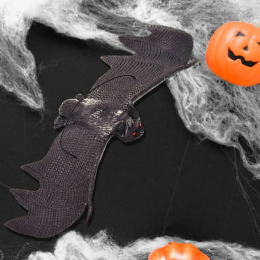 OAVQHLG3B Black Scary Bats For Halloween Yard Decoration Party Supplies ...