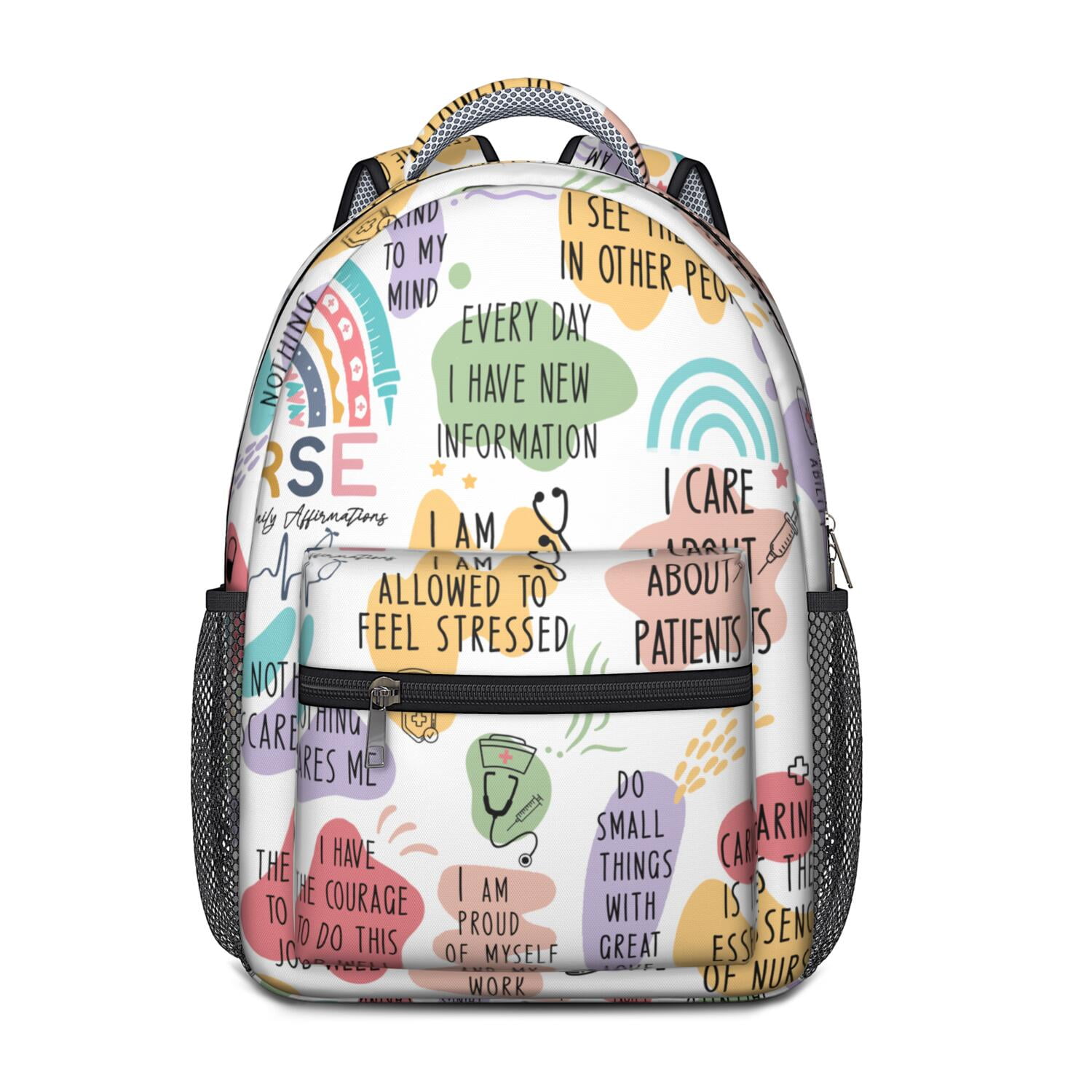 Saving Lives Every Day Backpack - Lightweight Waterproof Nurse Backpack ...