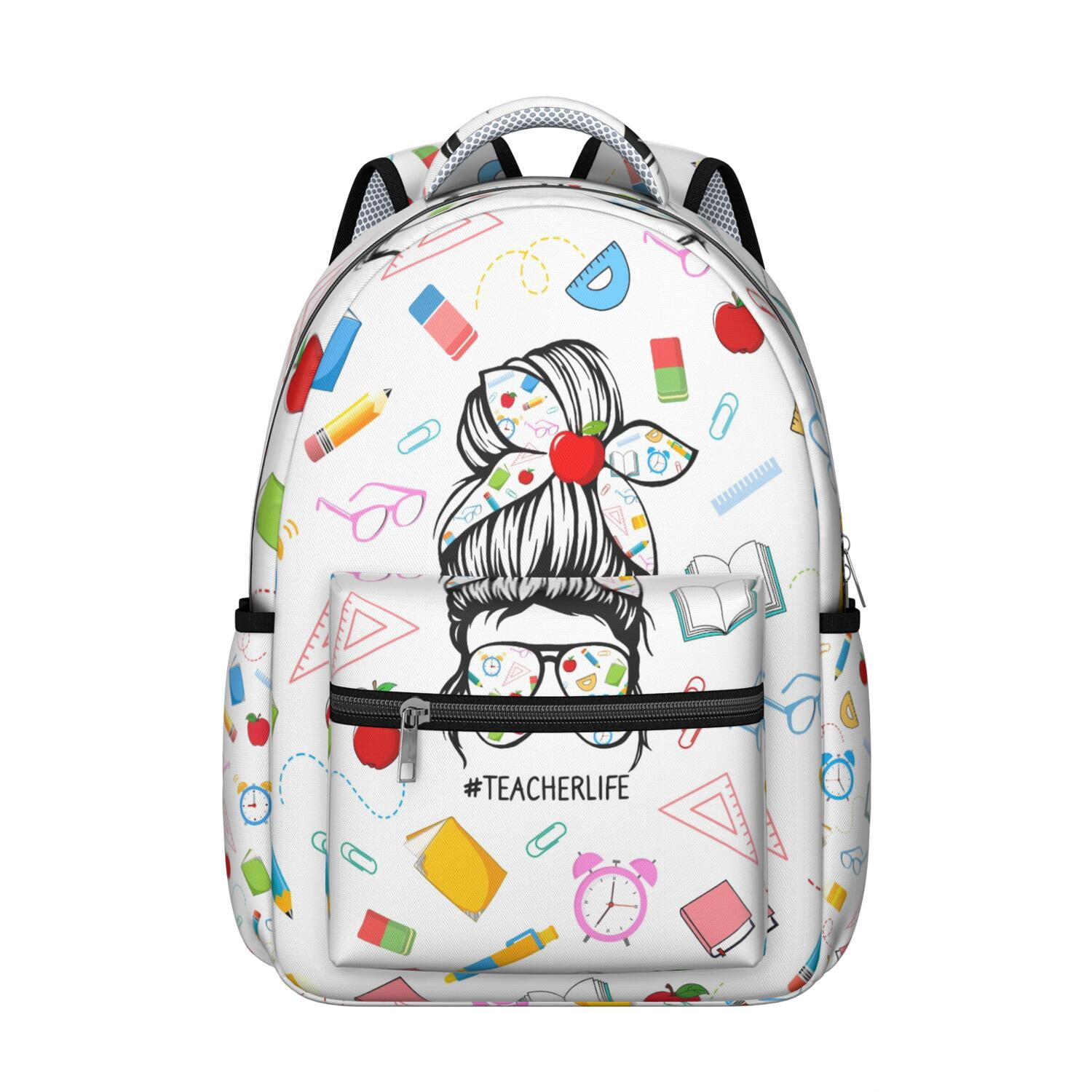 Saving Lives Every Day Nurse Backpack Cute Nurse Life School Bag ...