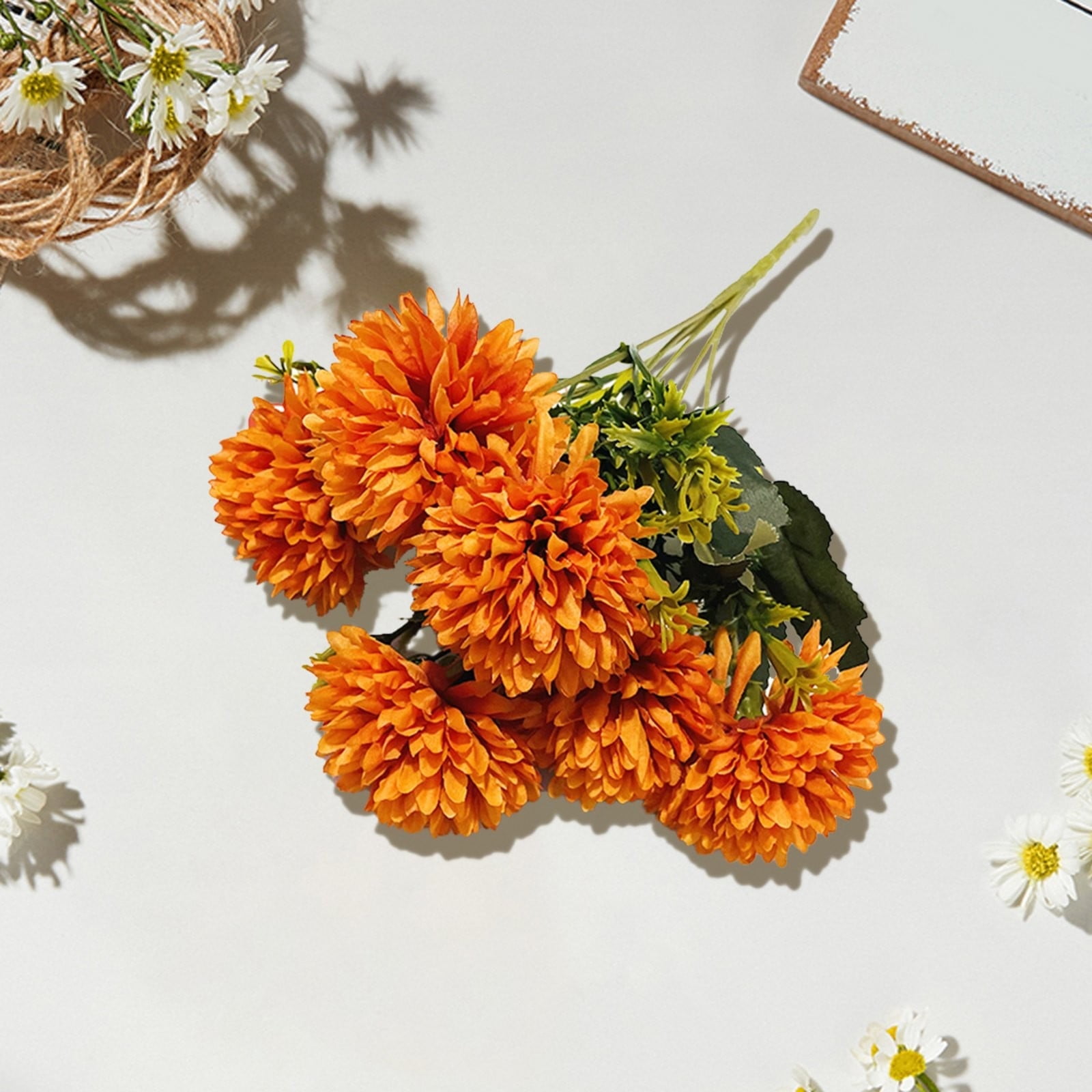 Saving! SSNTSY Artificial flowers Artificial Fall Flowers Bouquet Fall ...