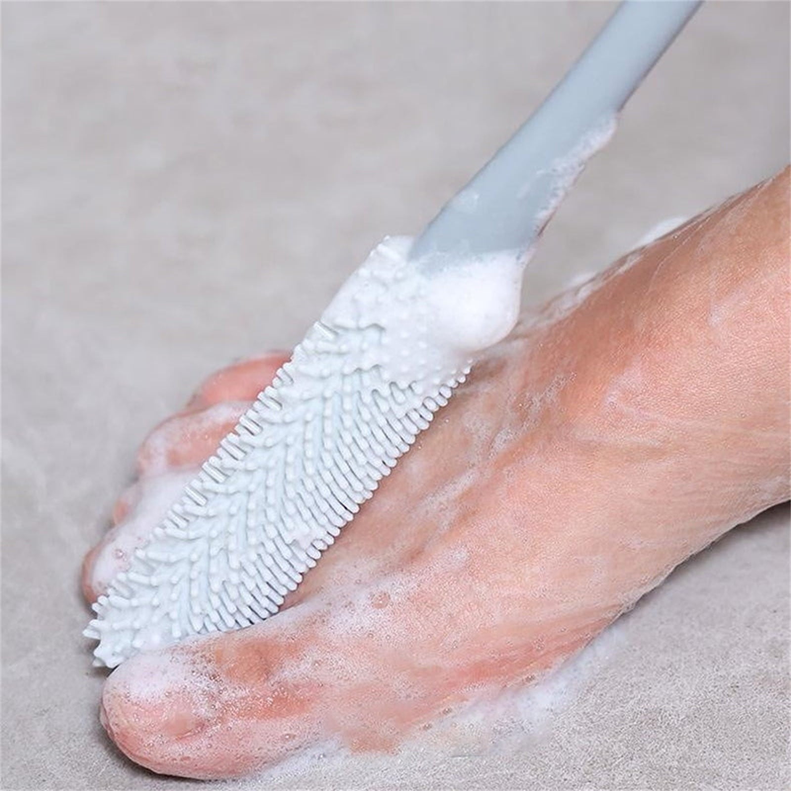 Saving! SSNTSY Bathroom Products Toe Seam Massage Brush and Soft Rubber ...