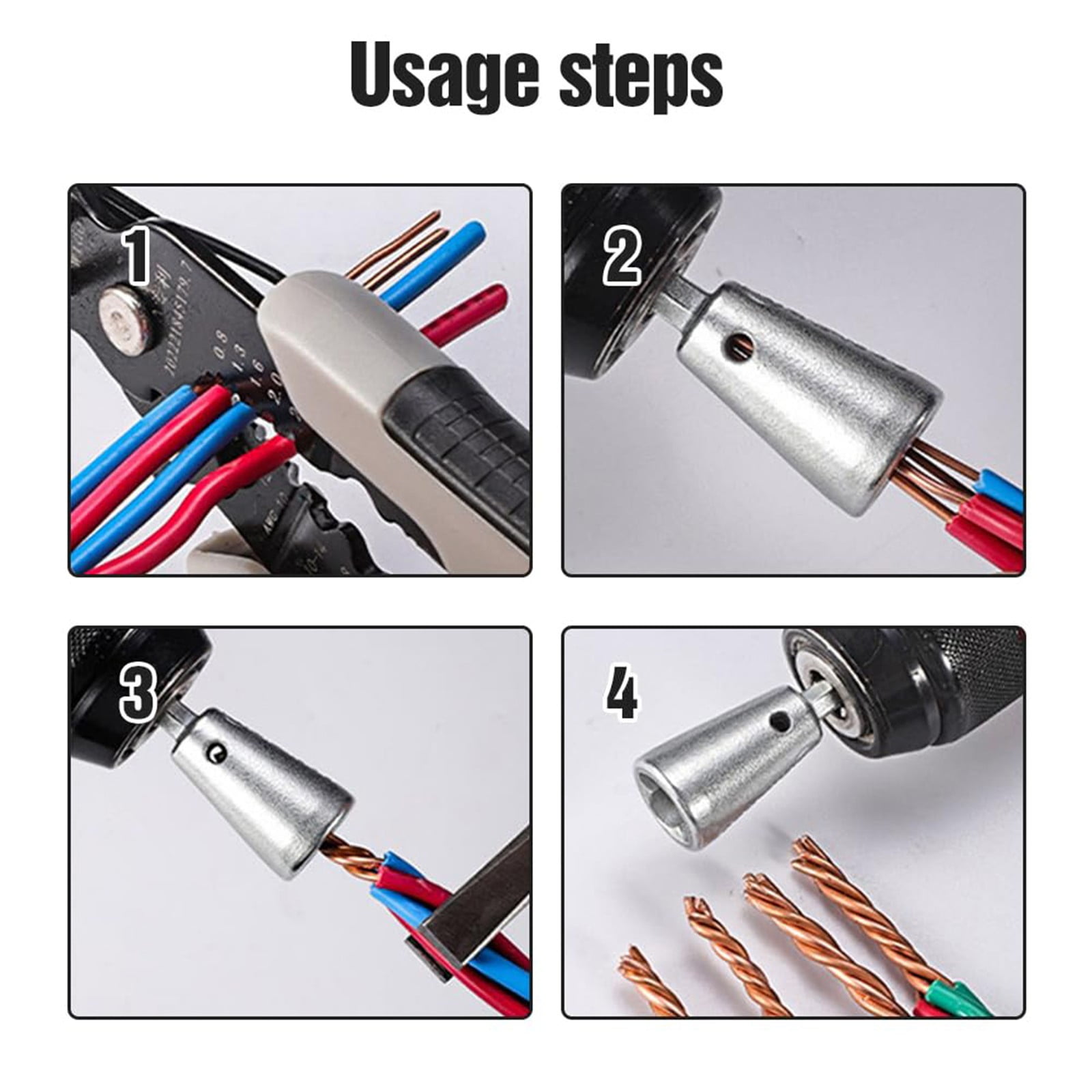 Saving! SSNTSY Wire Twisting Tool Wire Twister Wire Connector 2024 New ...