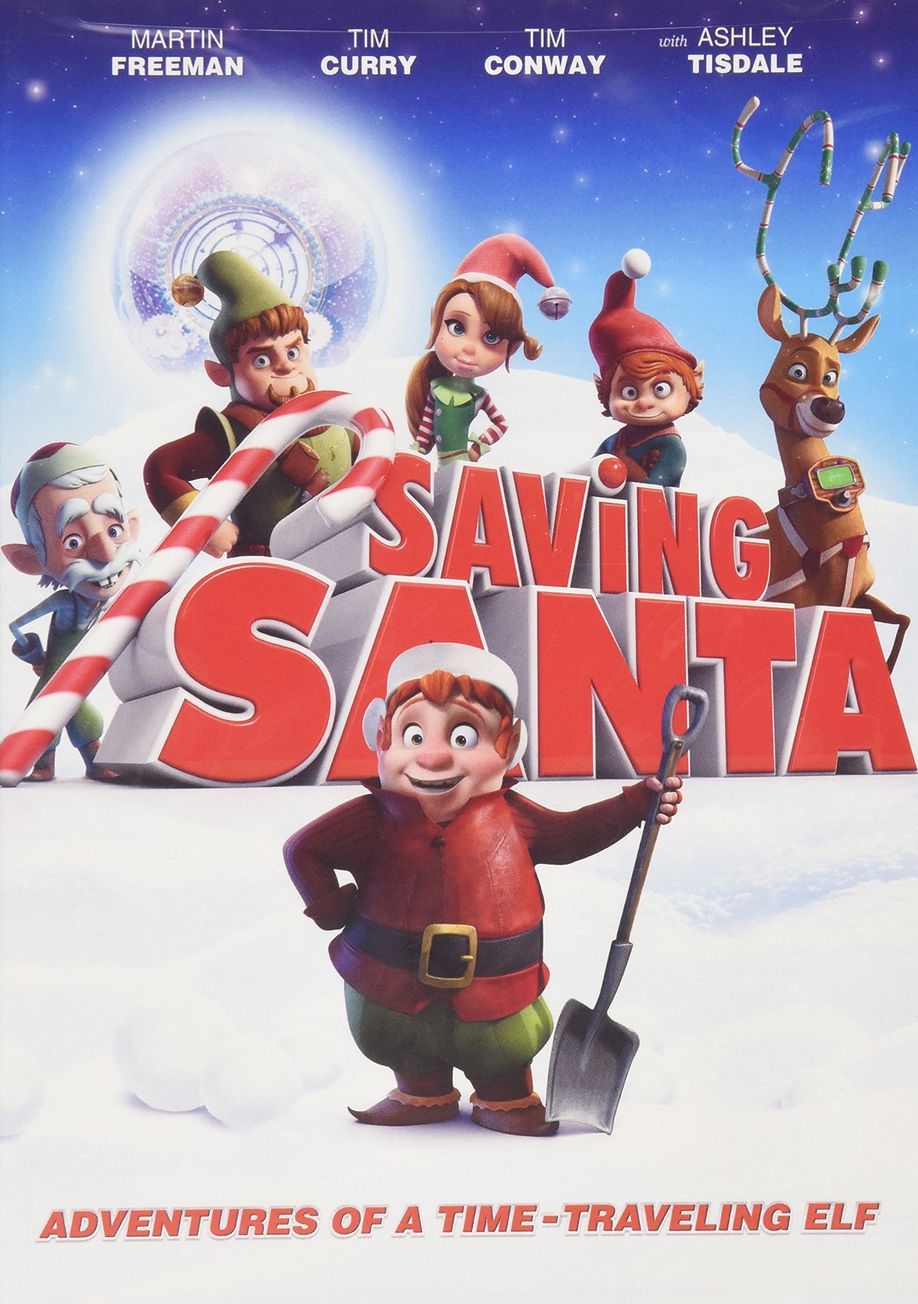 Saving Santa : Adventures of a Time-Traveling Elf DVD NEW - Walmart.com