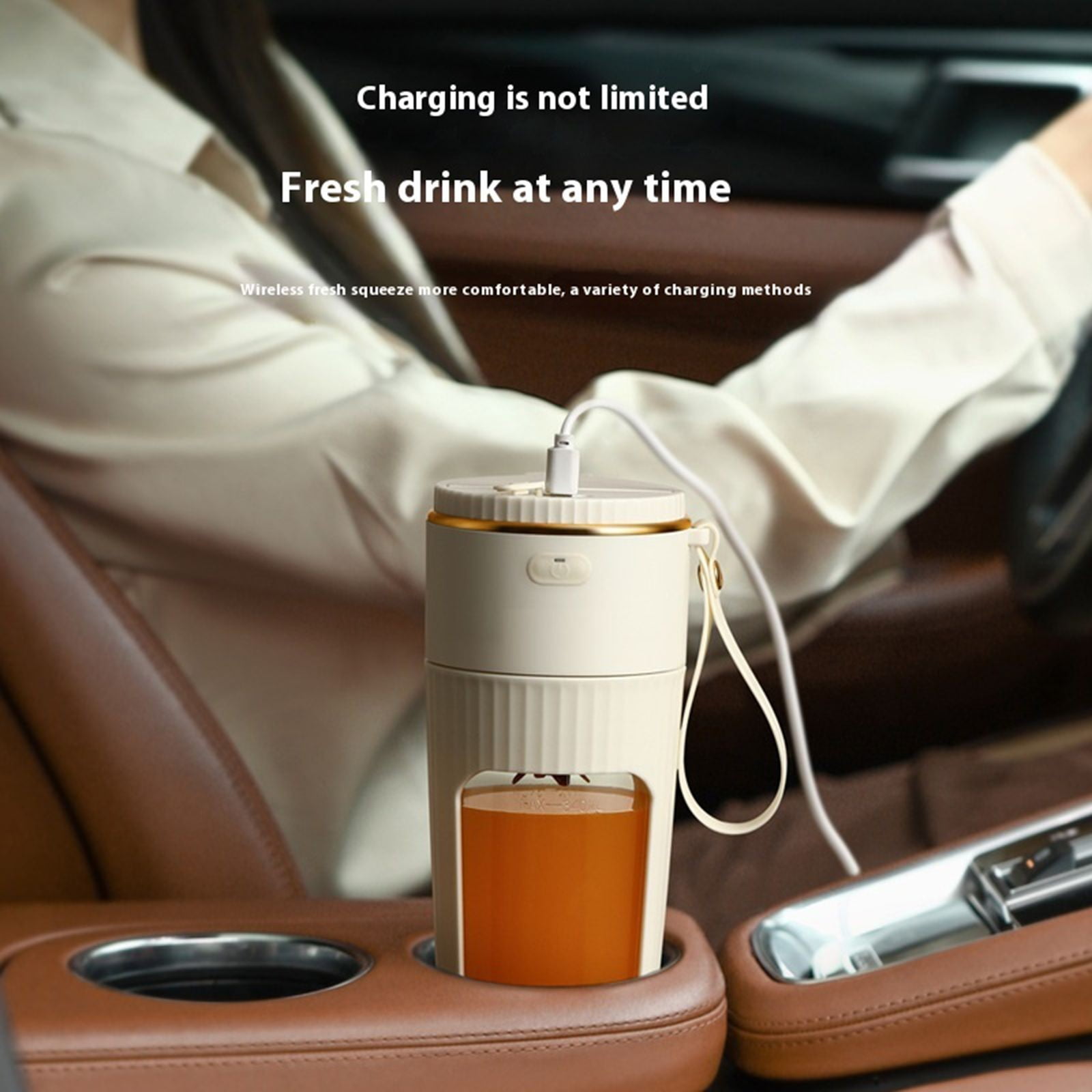 Saving! WOCACHI Portable Mini Juicer Cup: Your Personal for Fresh Fruit ...