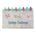 Savings Binder 52 Week Savings Challenge Money Book Fun Budget Binder ...