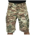 Savings Clearance 2024 Funicet Mens Camo Cargo Shorts Relaxed Multi