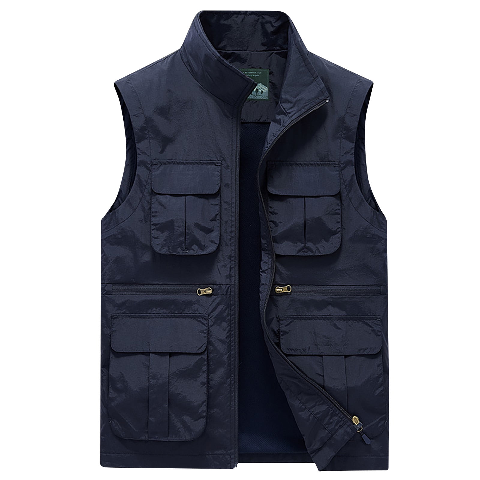 Savings Clearance 2024! Funicet Men's Work Fishing Vests Lightweight ...