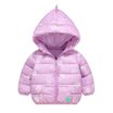 SYNPOS 18M-6T Winter Coats for Kids with Hoods Light Puffer Jacket for Baby Girls, Infants ...