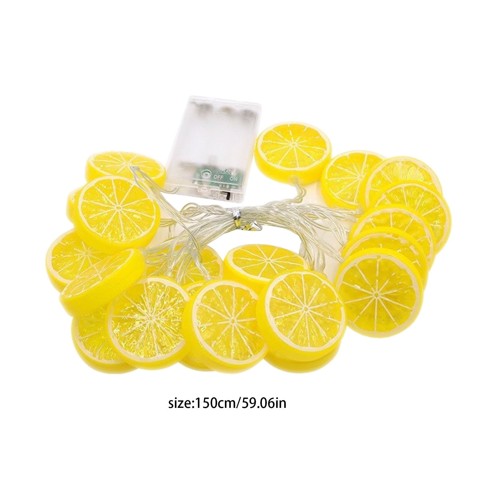 Savings Clearance 2025!Tengw LED Lemon String Lights 1 Set of 1.5 ...