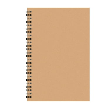 24-Pack Kraft Paper Notepad, A6 Size 4x6 in, 80 Lined Pages, for ...