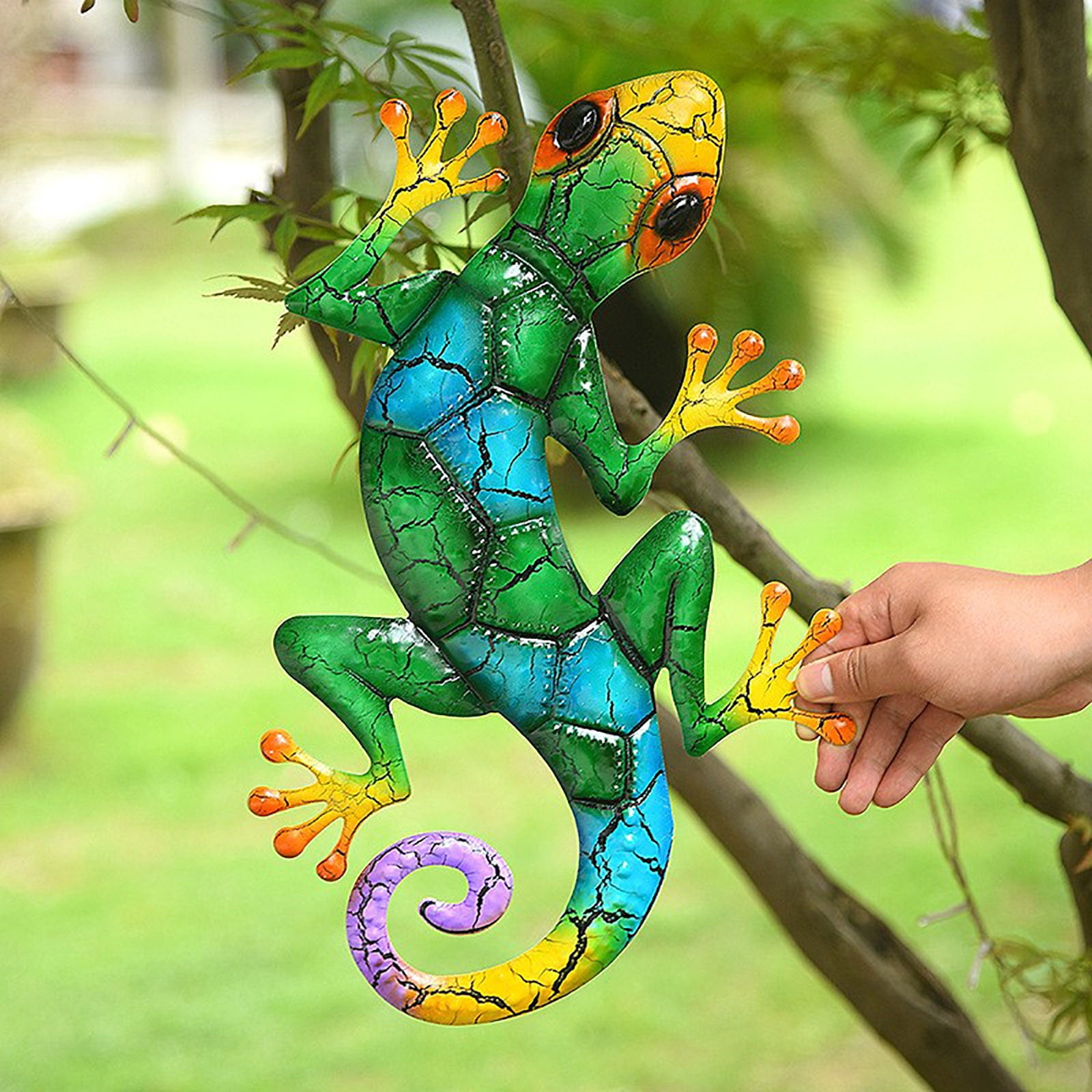 Gmogad Gecko Wall Decoration Metal Wall Decor Large Wall Decor For ...