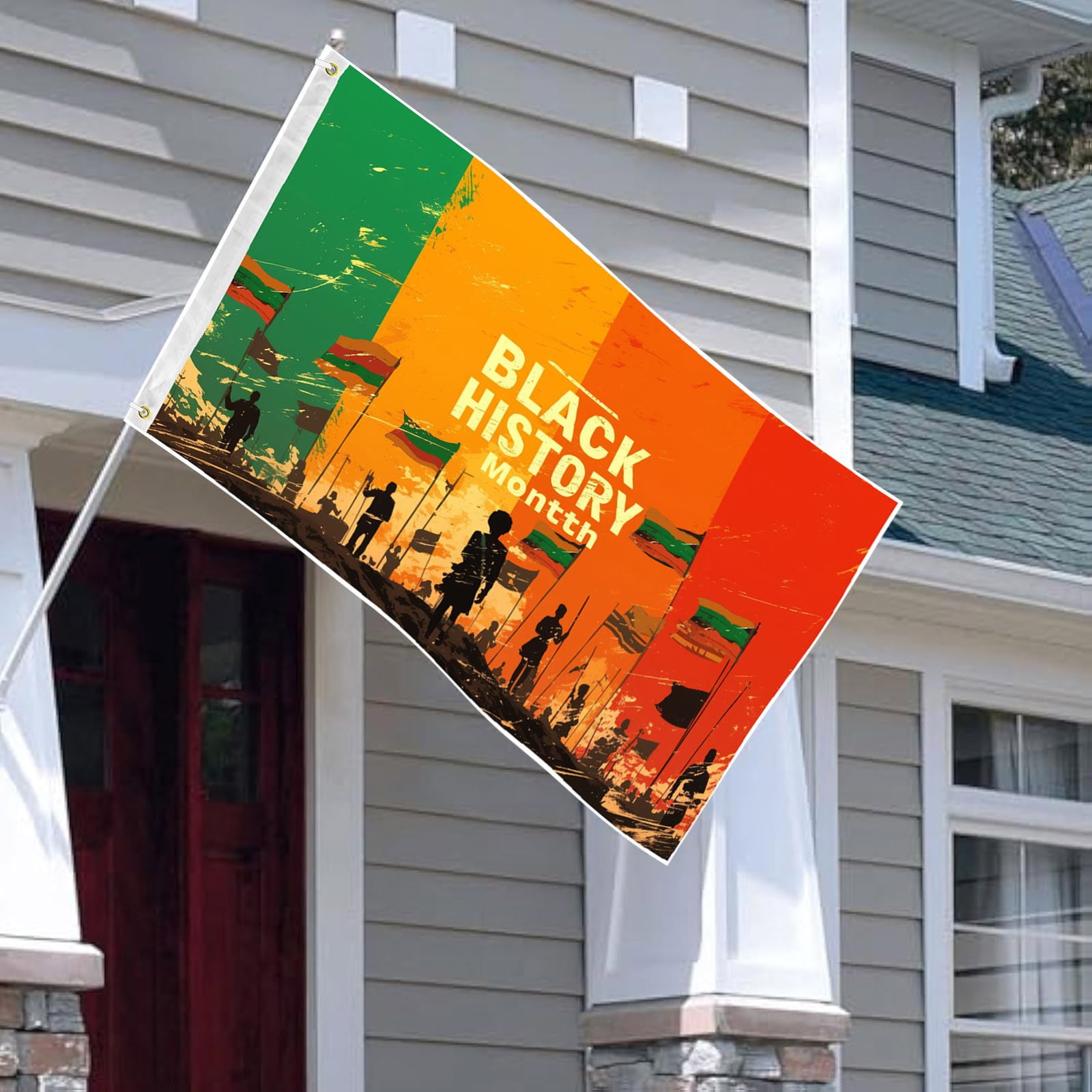 Savings Clearance for Home Products!Tengw 3x5 Ft Month Flag Color and ...