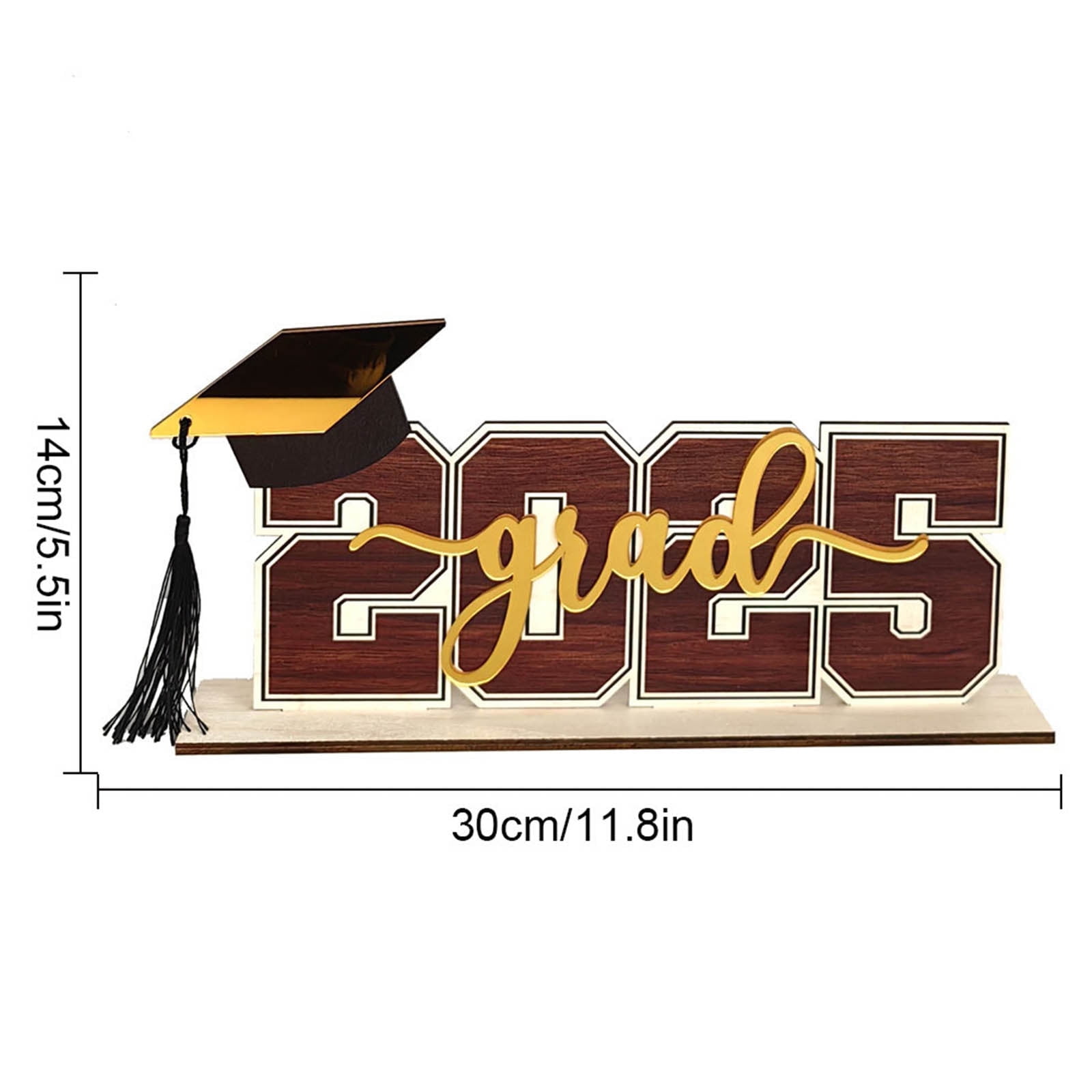 Savings Clearance! Hooray 2025 Graduation Party Decorations Wooden ...