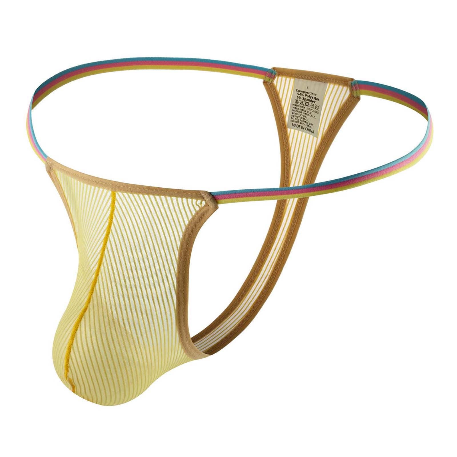 Savings Clearance RbCulf Jockstrap Underwear Men Thongs Low Waist See ...