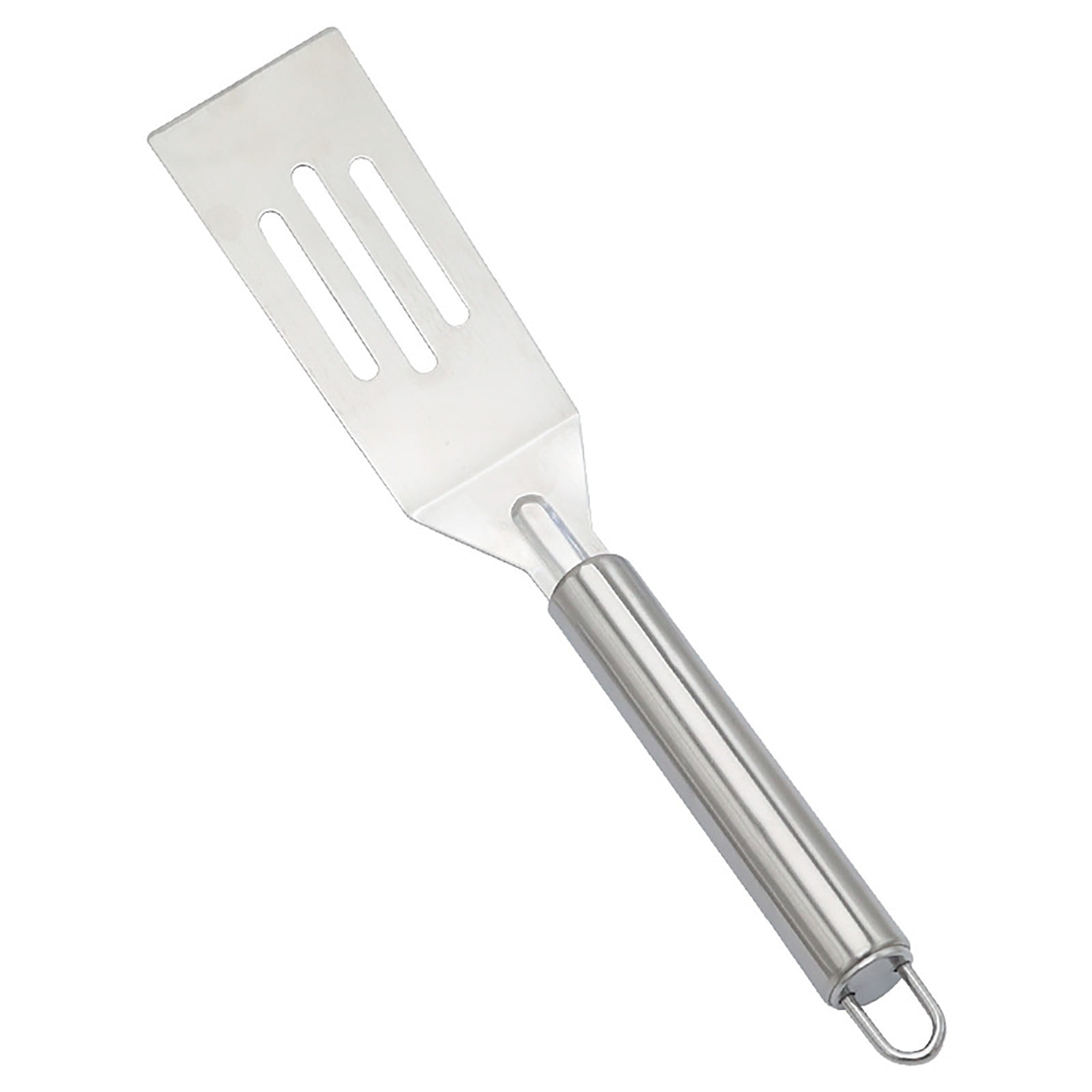 Zeceouar Metal Spatula Mini Spatula 9.8-inch Stainless Steel Slotted ...