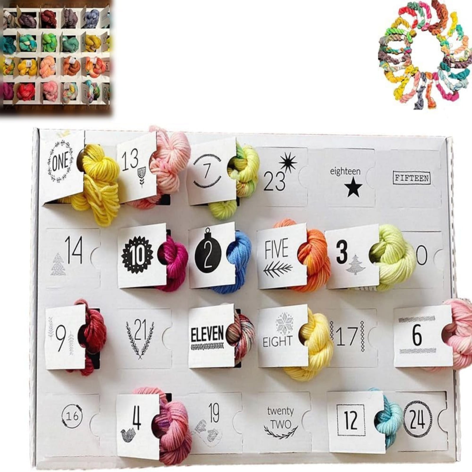 Savings! Crochet Advent Calendar 2024, Yarn Advent Calendar, Stitch ...