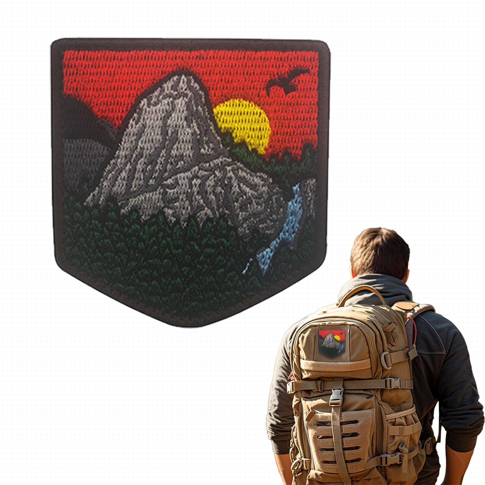 Savings! Finally Home Patch Never Stop Exploring Outdoor Backpack Patch ...