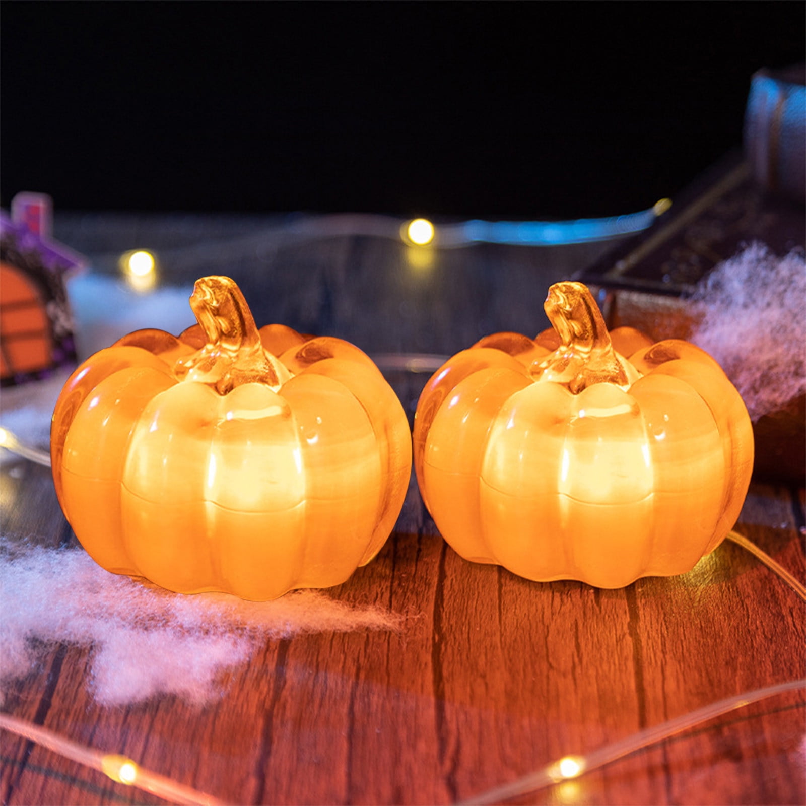 Halloween Decorations Indoor Pumpkin LED Light up Jack-O-Lights,3 PCS ...