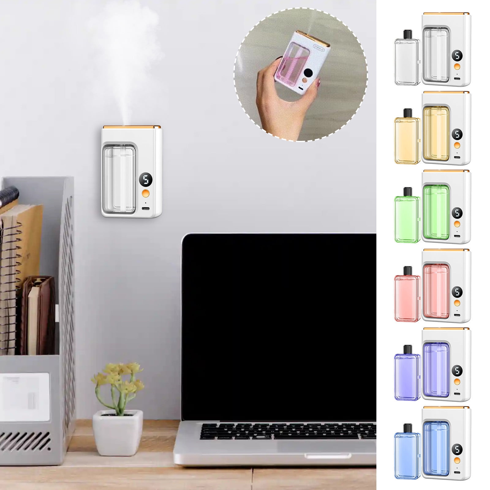 Savings Kcavykas Home Automatic Spray Aroma Dispenser Household Aroma ...