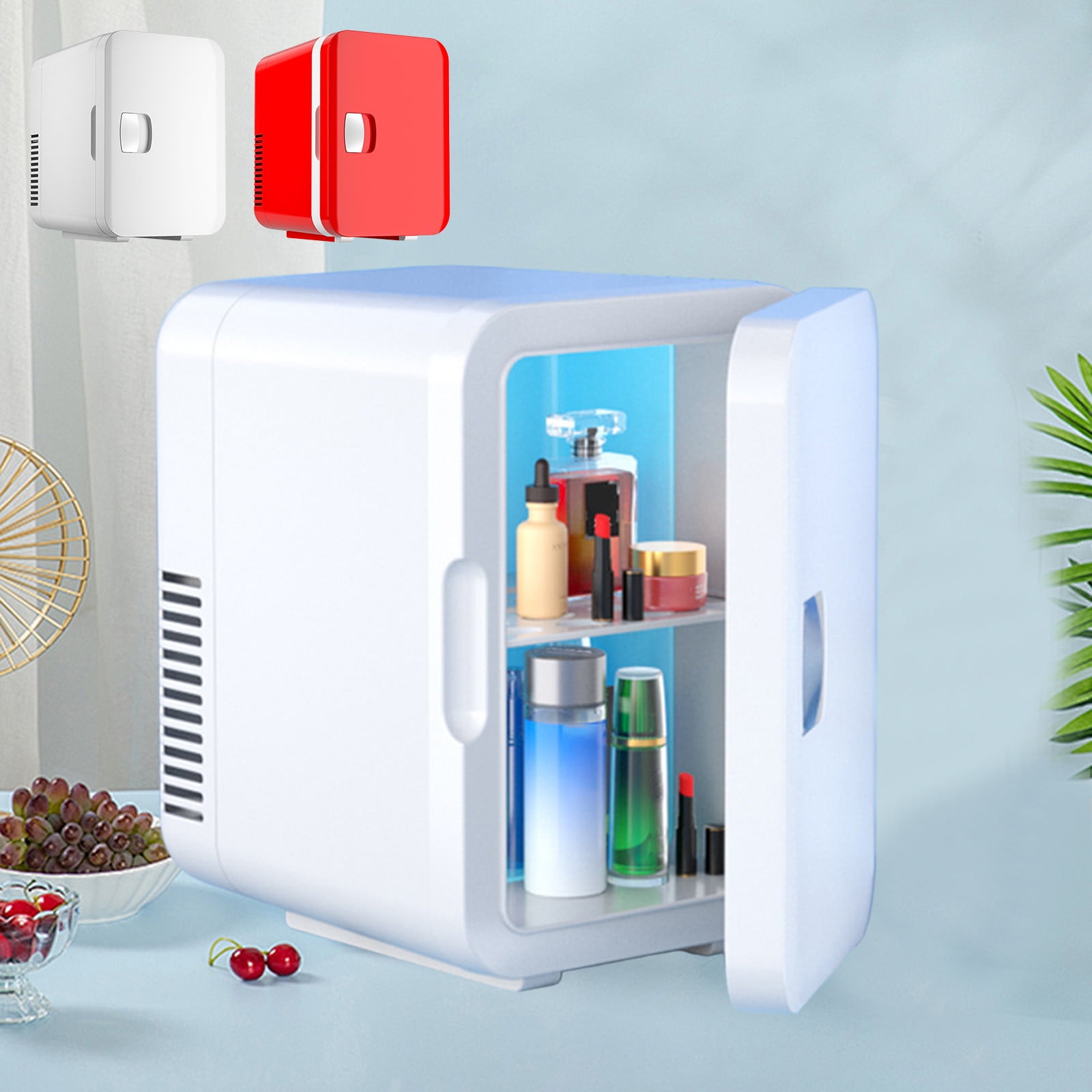 Savings Kcavykas Mini Compact Refrigerator, Small Bedroom Fridge ...