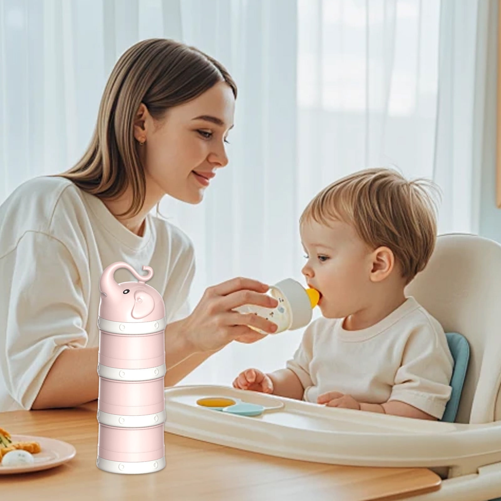 Savings Kcavykas Outdoor Milk Powder Container, Large Capacity Food ...