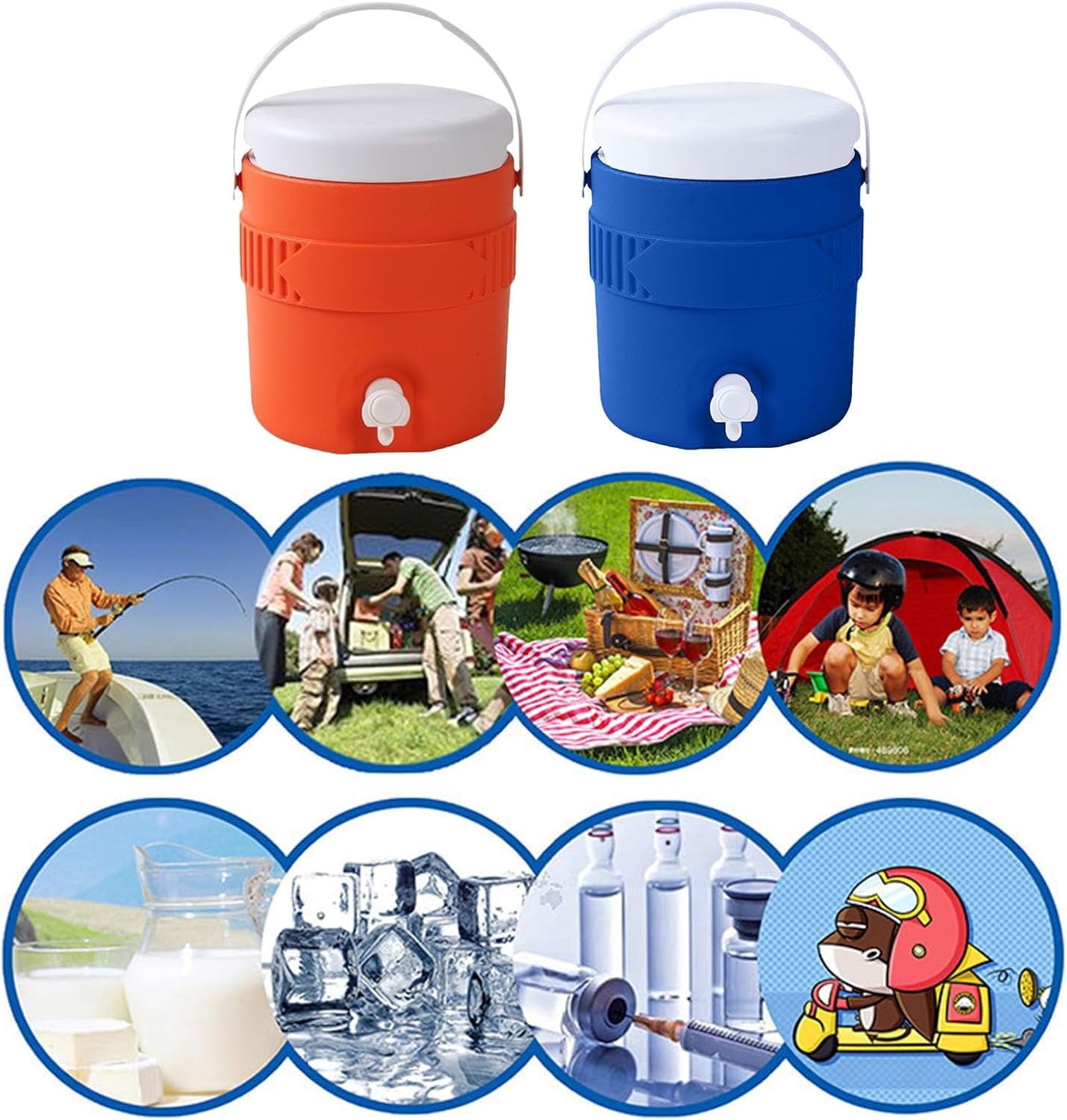 Savings Kcavykas Portable Sports Drink Dispenser | 3.8L Insulated ...