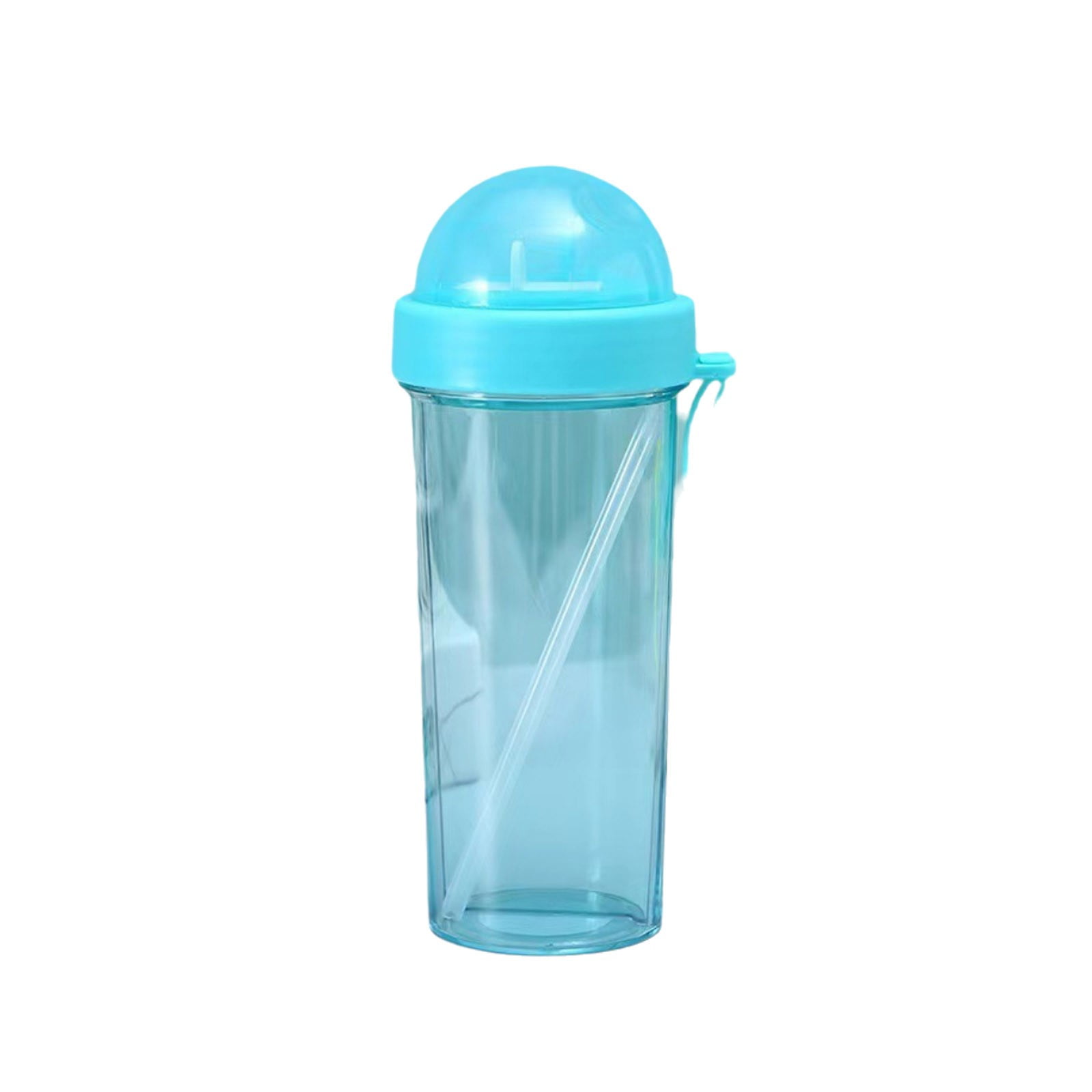 Savings Nsxcdh 600ml Plastic Water Bottle, Transparent Matte Sports ...